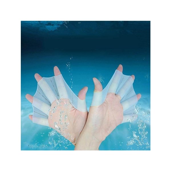 Silicone Webbed Swimming Gloves - BuzzerFish – BUZZERFISH